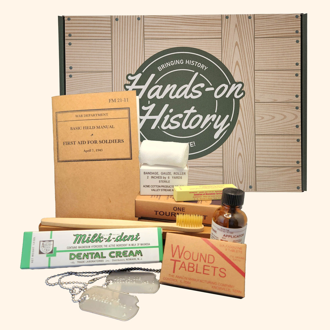 WWII: European Theater Medical MINI Kit – Hands-on History Kits
